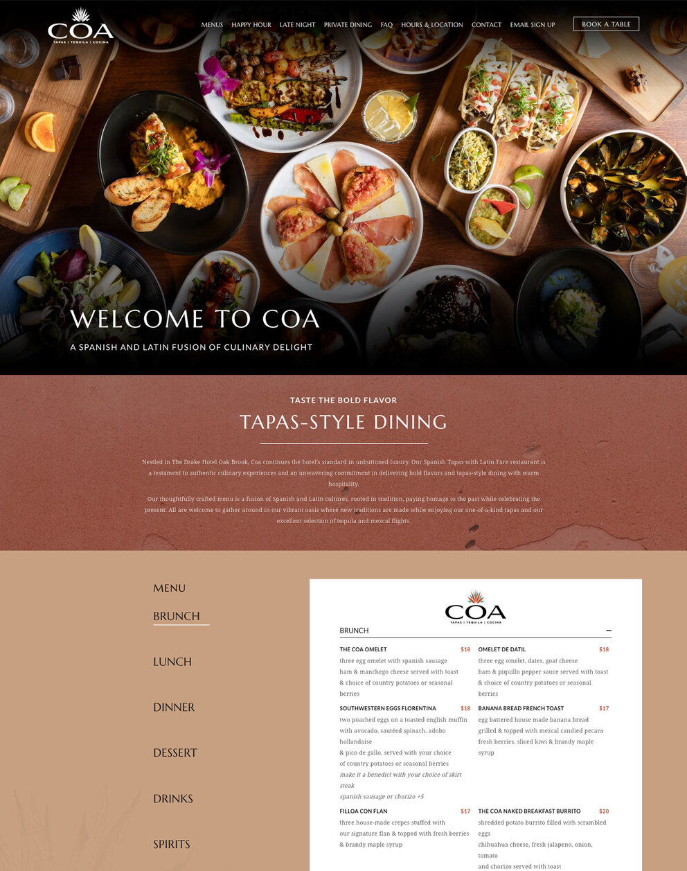 Restaurant Website Design Agency | Vizergy Digital Marketing.